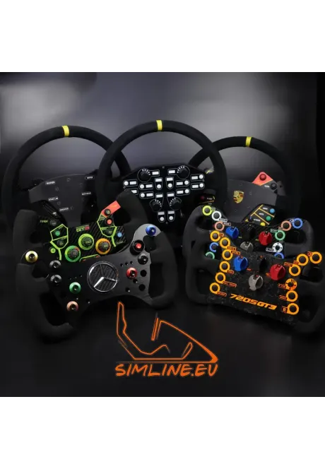 Simline Steering Wheels – GT3, Rally, Cup & WRC/TCR Replicas