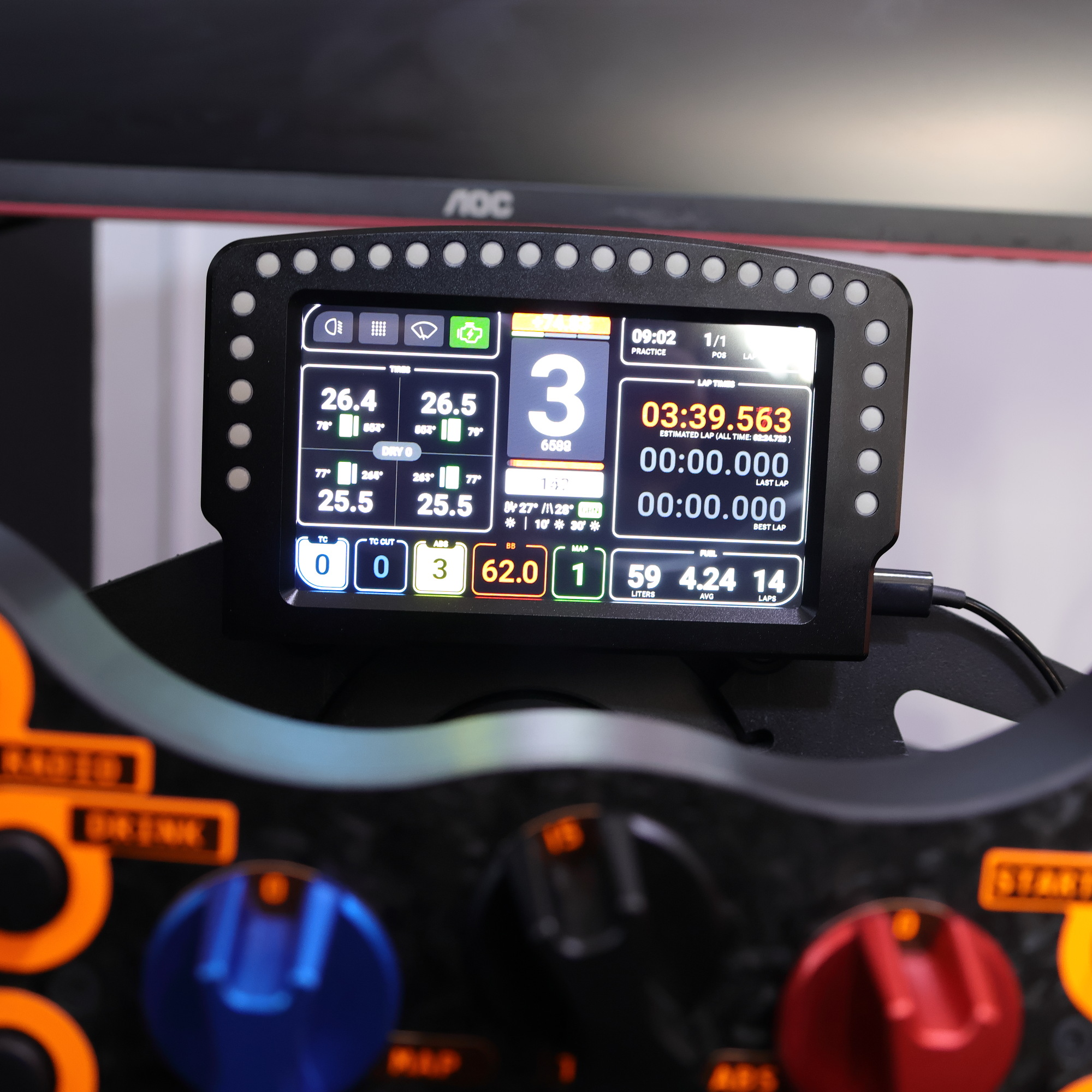 Simline Dashboard 5 Inch VoCore Edition v2 simline.eu