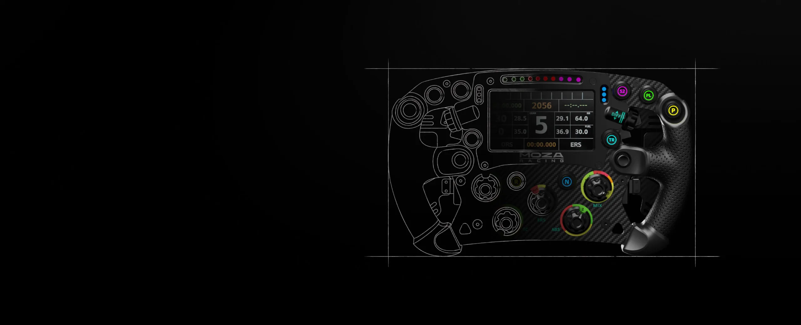 Moza FSR2 Steering Wheel