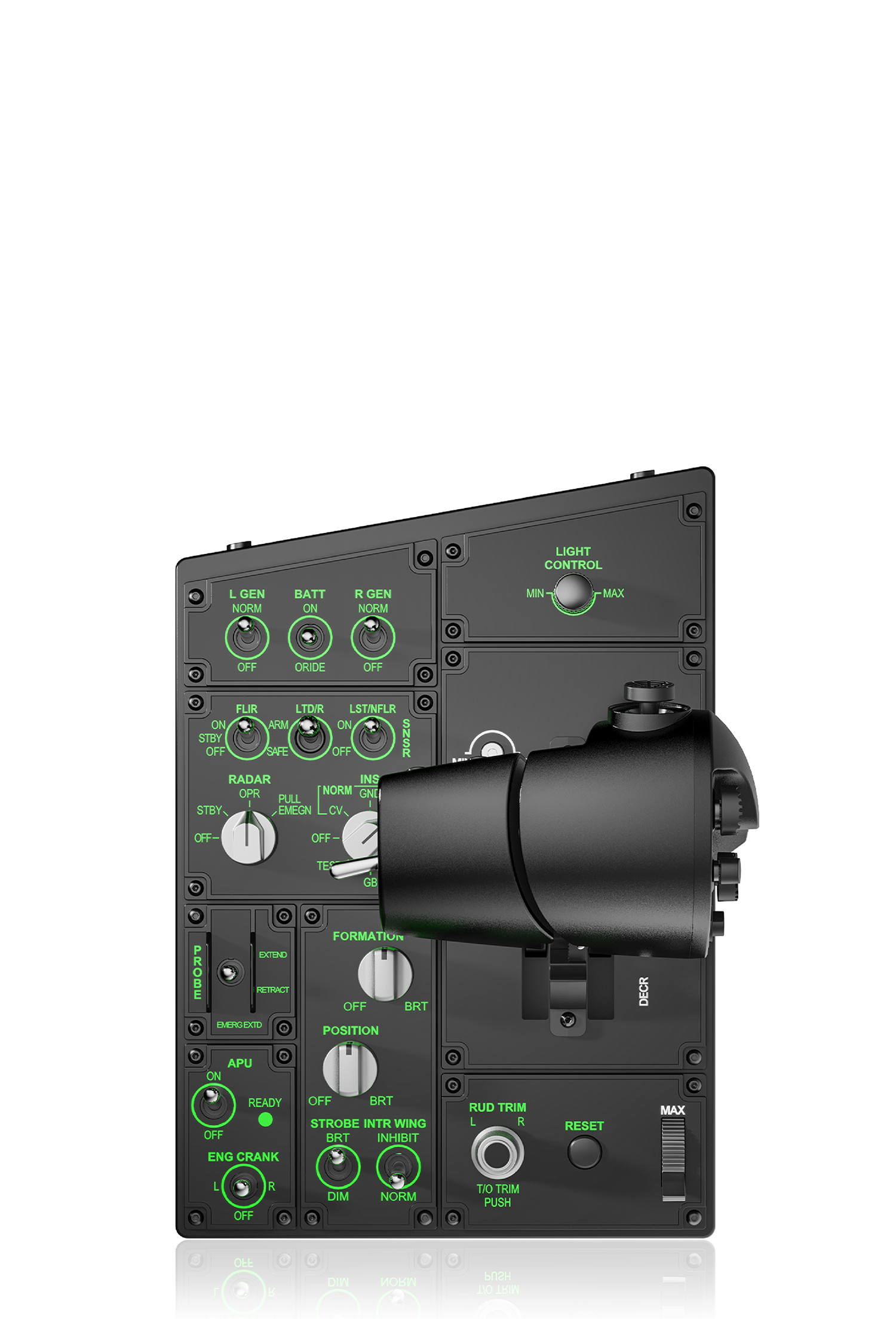 MOZA MTP – Flight Sim Panel for Cockpit Control | Simline