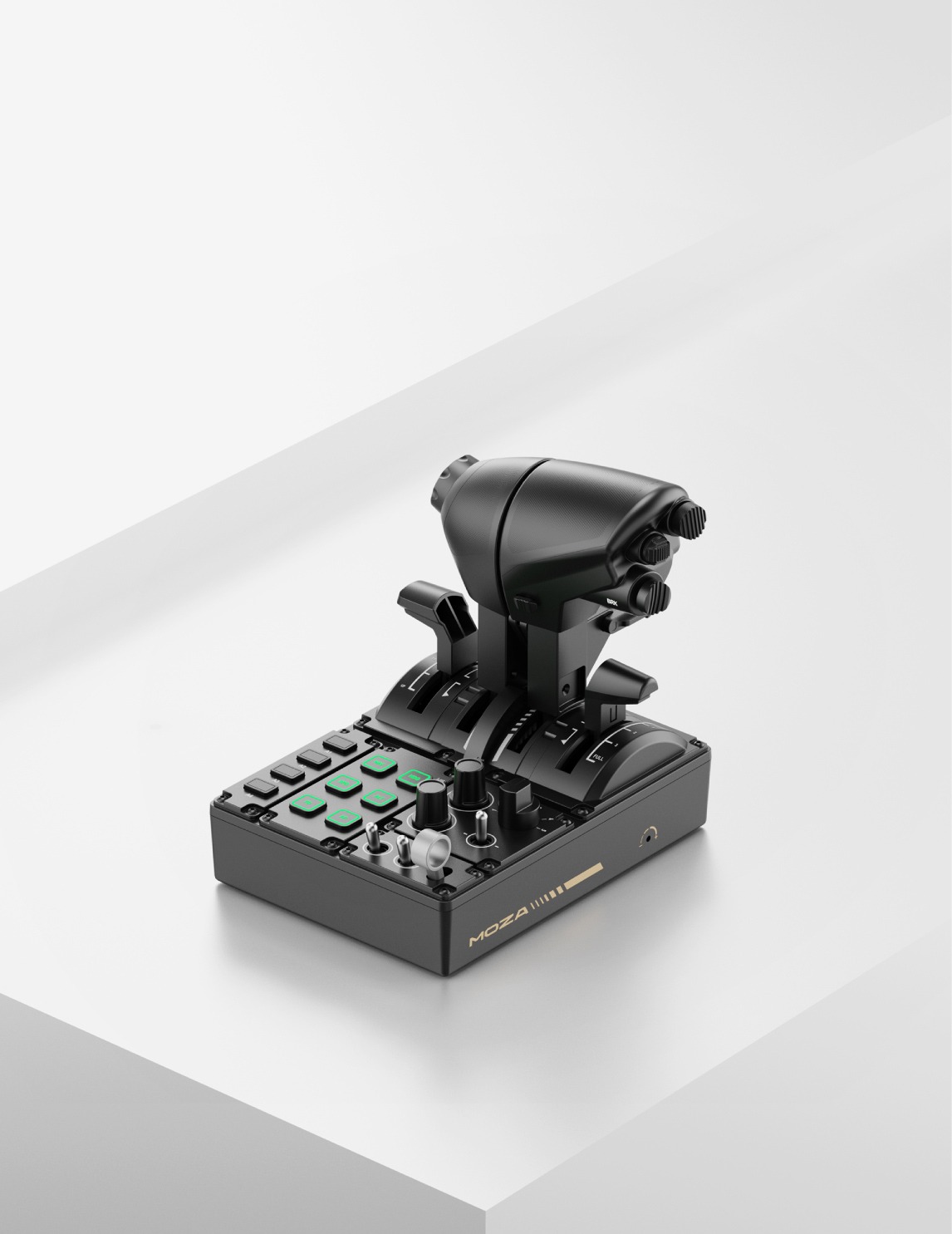 MOZA MTQ – Modular Throttle Quadrant with 23 Controls