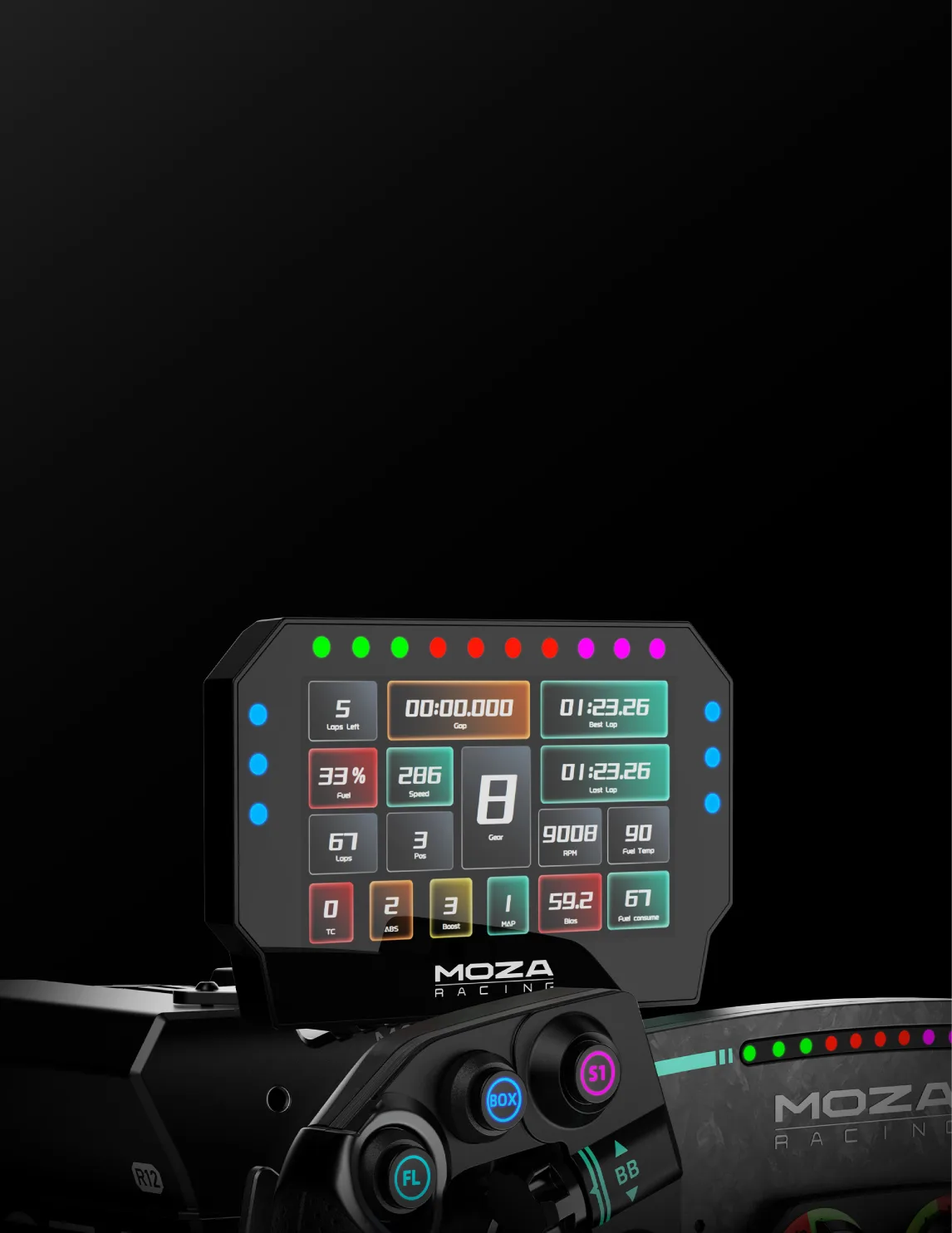MOZA CM2 HD RACING DASH simline.eu