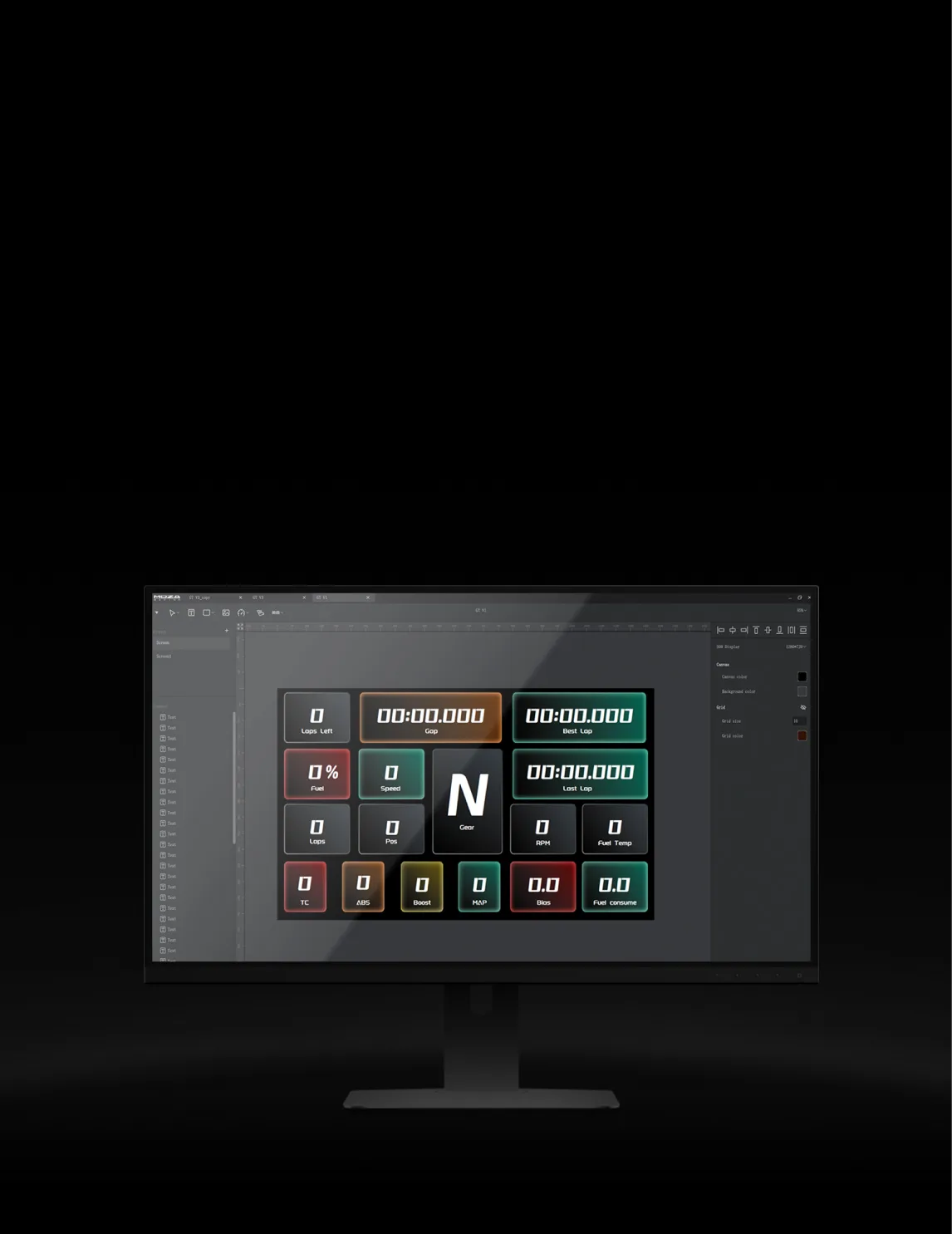 MOZA CM2 HD RACING DASH simline.eu