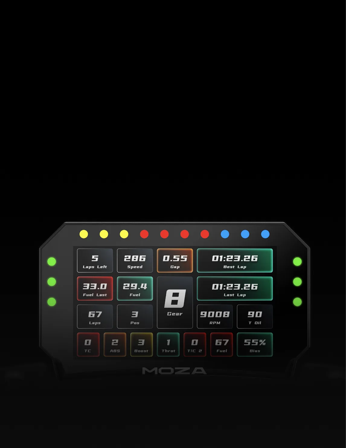 MOZA CM2 HD RACING DASH simline.eu