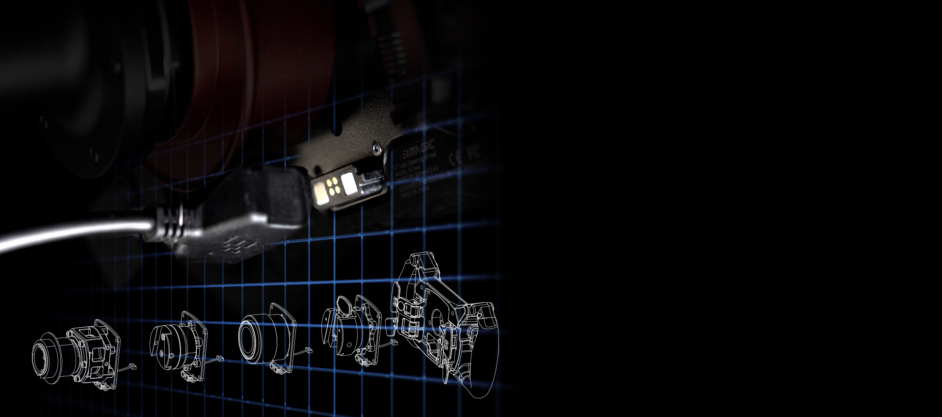 Simagic GT NEO – GT Racing Wheel with RGB and Quick Release | Simline