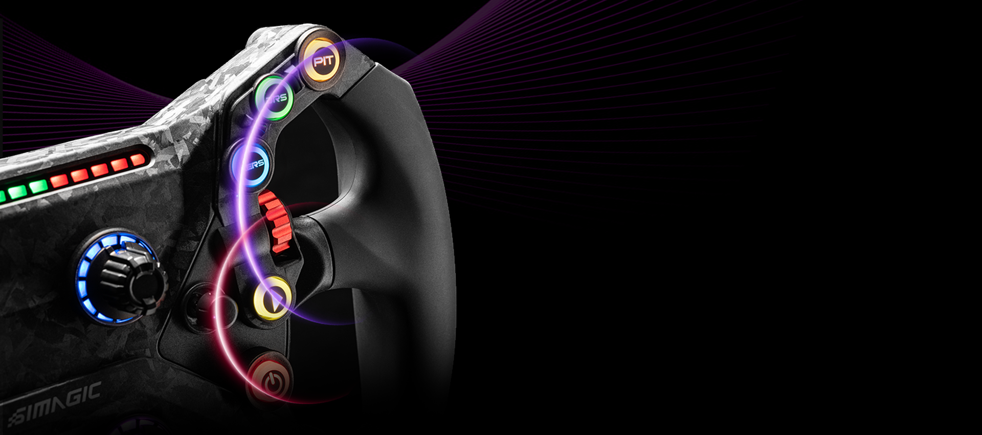 Simagic GT NEO – GT Racing Wheel with RGB and Quick Release | Simline