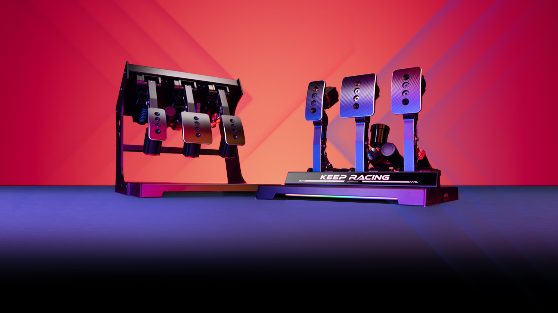 Simagic P1000 – Professional Load Cell Racing Pedals for Simulators