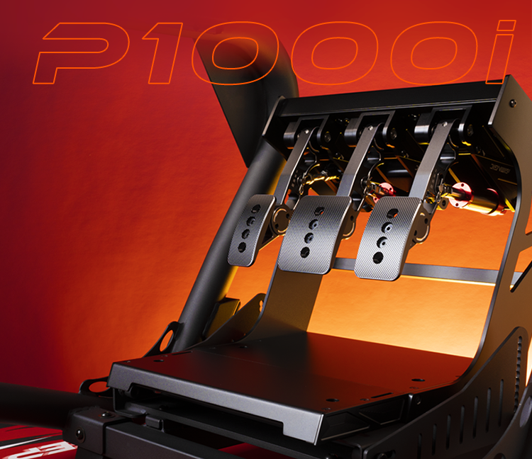 Simagic P1000 – Professional Load Cell Racing Pedals for Simulators