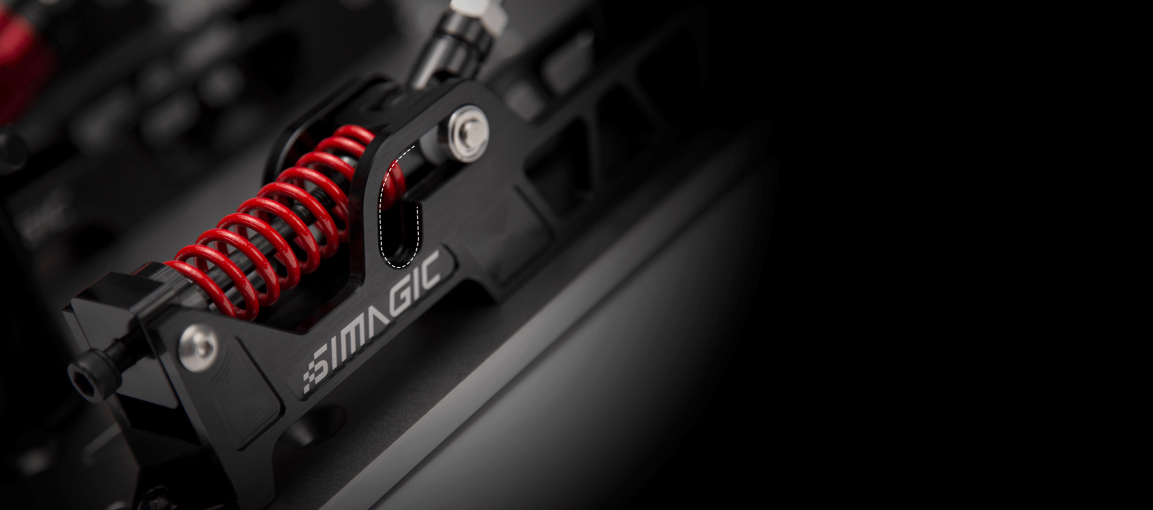 Simagic P2000 hydrauliczne pedały simracingowe