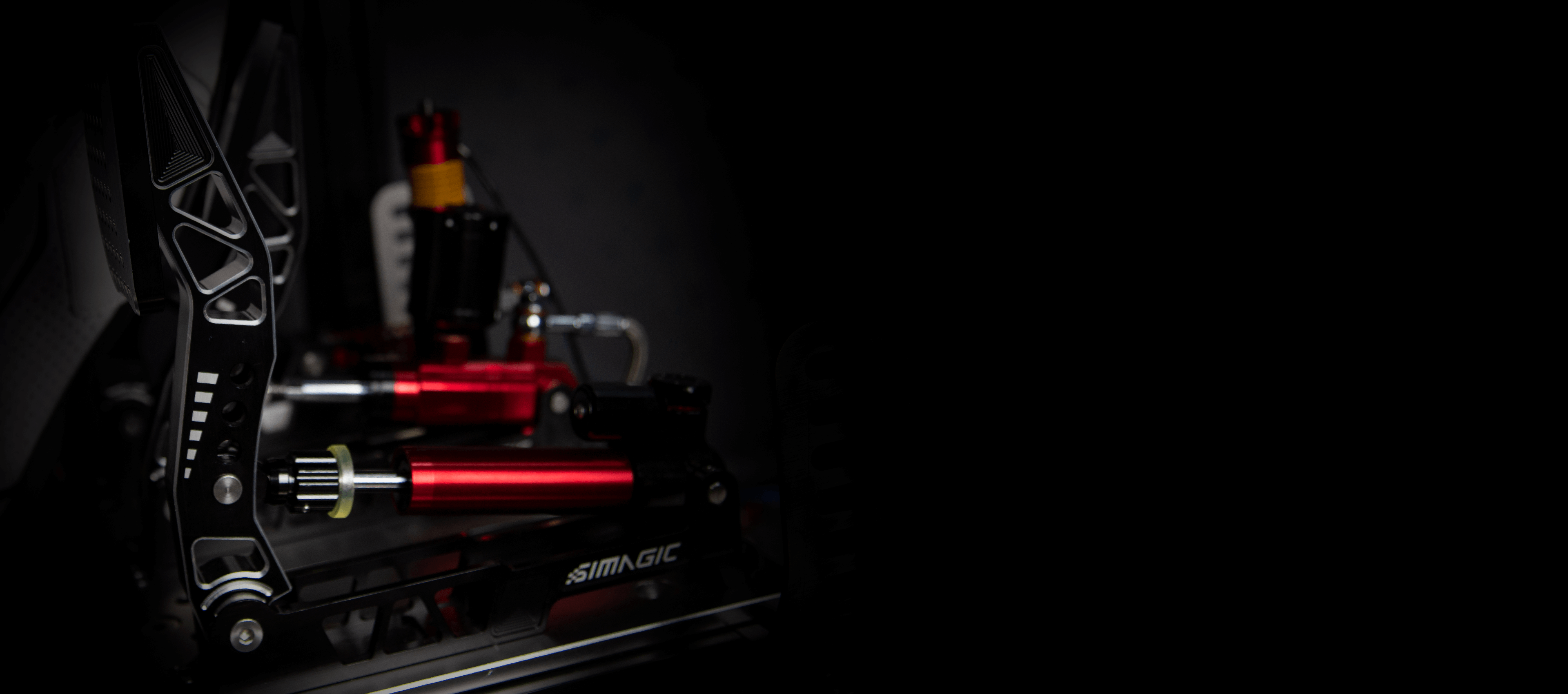 Simagic P2000 hydraulic simracing pedals