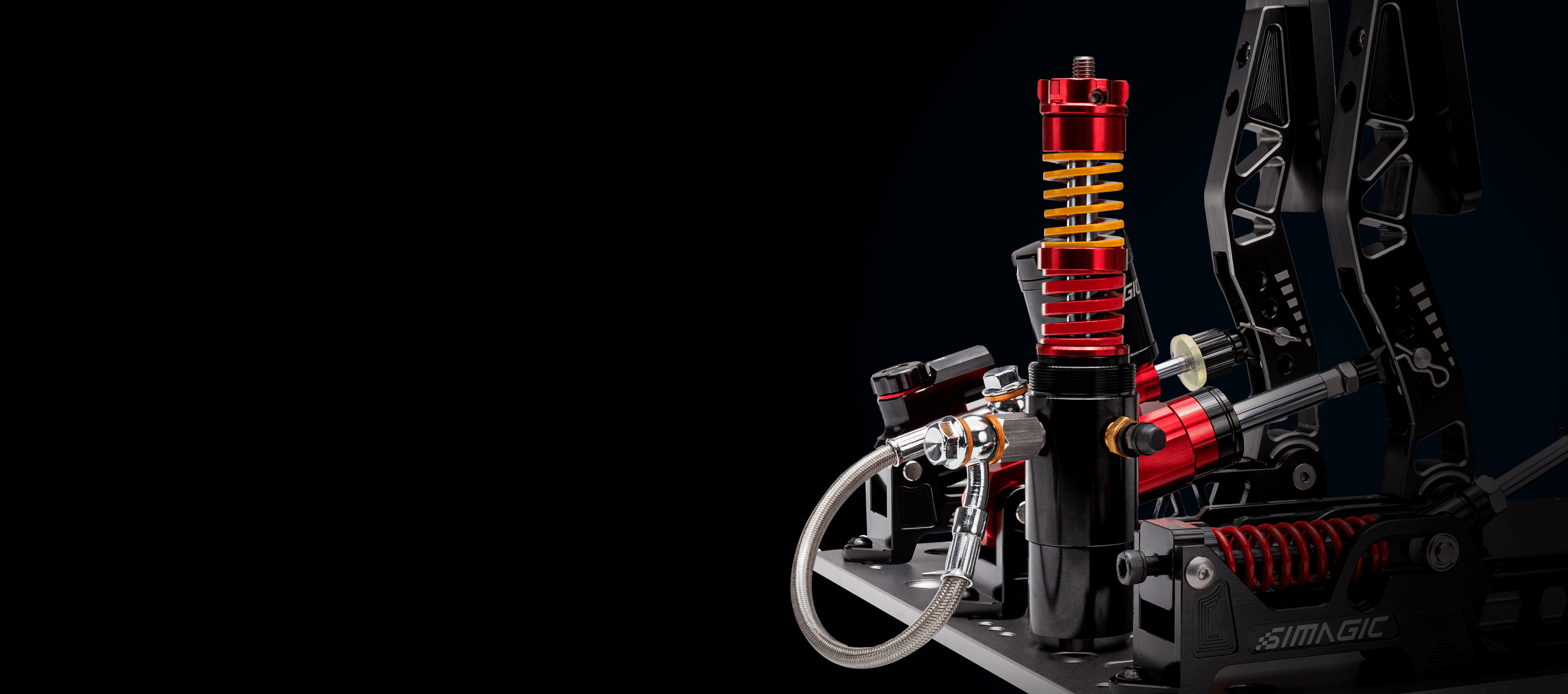 Simagic P2000 hydraulic simracing pedals